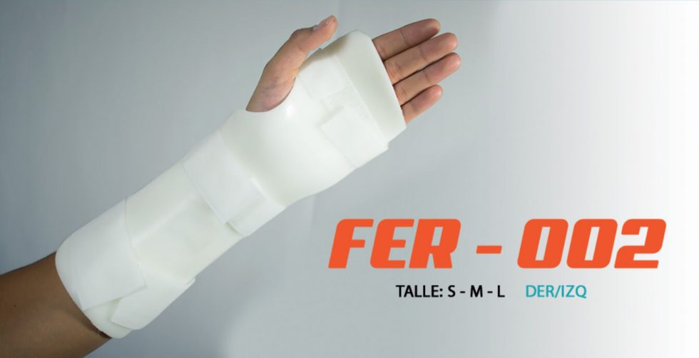 Férulas de miembro superior | Tecnor